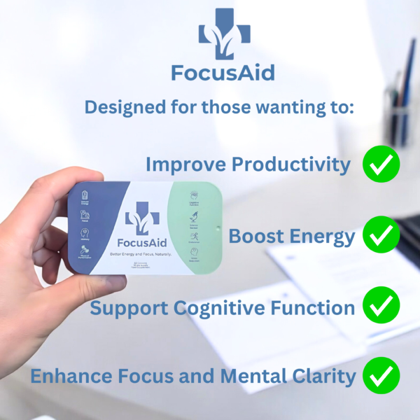 Natural FocusAid Supplements for Enhanced Clarity | DailyAid